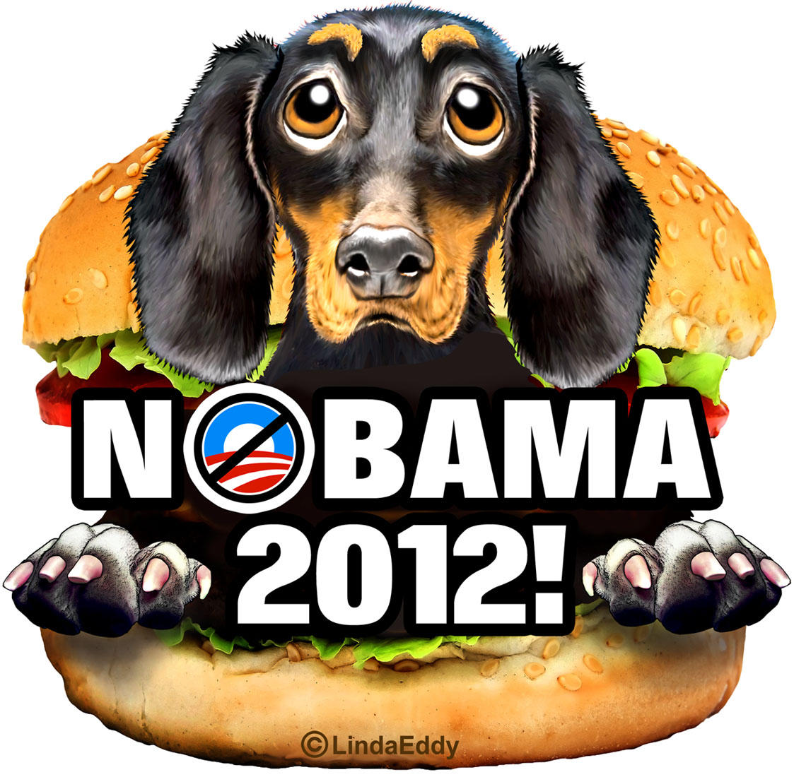 Obama Dog sez NoBama 2012! | Obama the Eater of Dogs | Know Your Meme