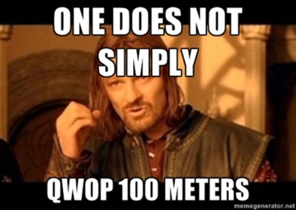 One Does not simply QWOP | QWOP | Know Your Meme