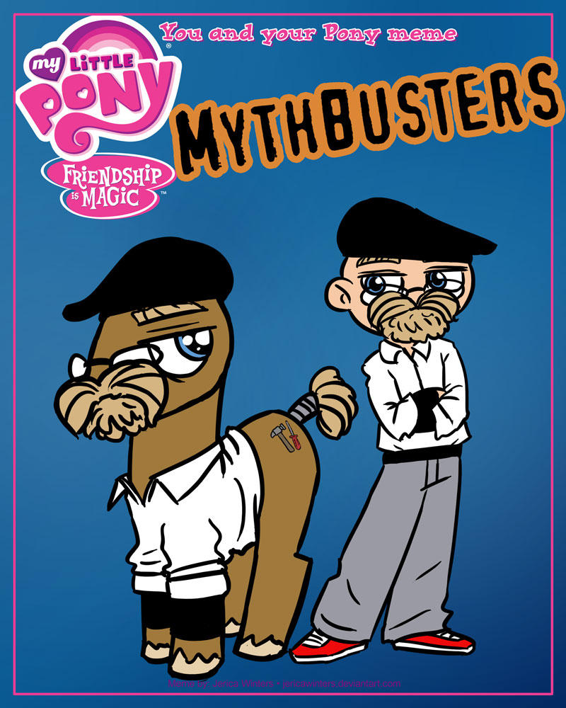 Jamie Hyneman ponified | Ponify | Know Your Meme