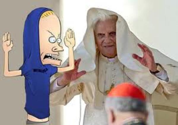 Cornholio is the pope! | The great cornholio | Know Your Meme