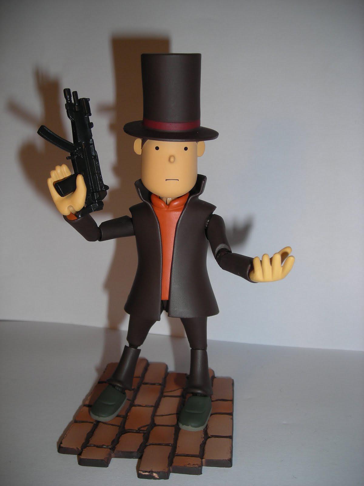 [Image - 327023] | Professor Layton Figure / Shotgun Layton | Know Your ...