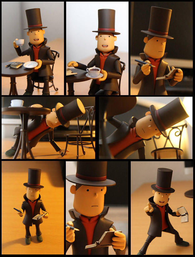 [Image - 327037] | Professor Layton Figure / Shotgun Layton | Know Your ...
