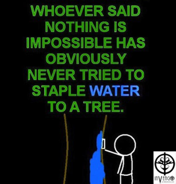 Staple water | Know Your Meme
