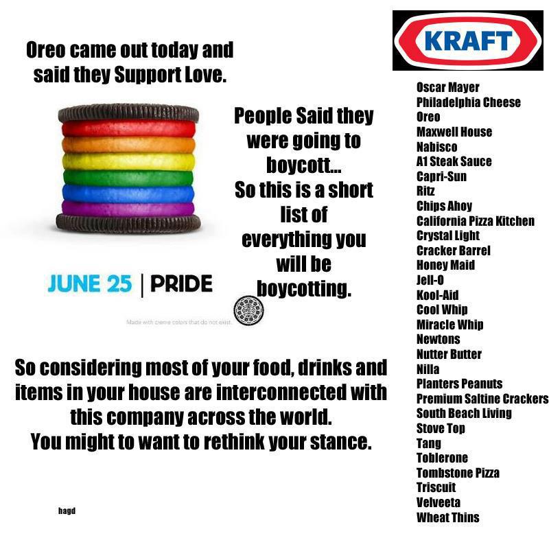 [Image - 337774] | Oreo's Gay Pride Cookie Controversy | Know Your Meme