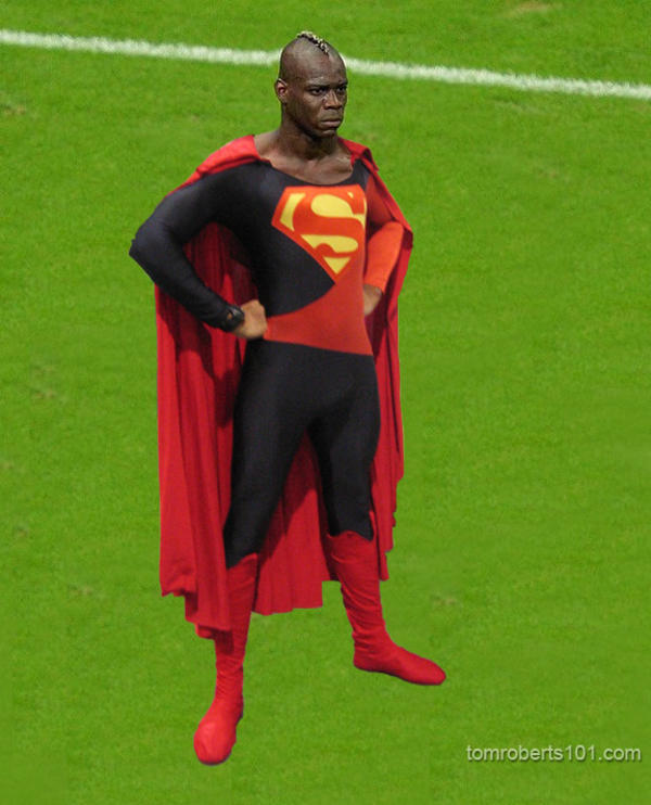 Super Balotelli | Mario Balotelli's Goal Celebration | Know Your Meme