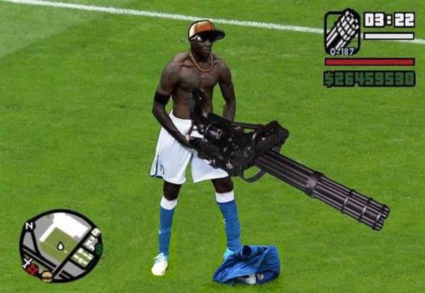 [Image - 341214] | Mario Balotelli's Goal Celebration | Know Your Meme