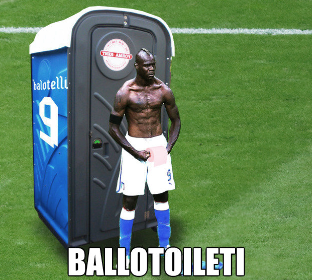 Ballotoileti | Mario Balotelli's Goal Celebration | Know Your Meme