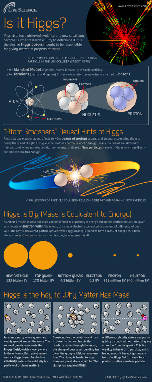 Higgs-boson Infographic | Large Hadron Collider | Know Your Meme
