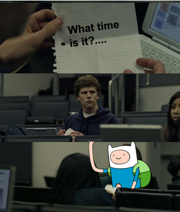 What time is it? | Zuckerberg Note Pass | Know Your Meme