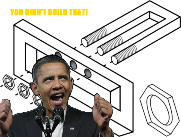 You Didn't Build Those Things | You Didn't Build That | Know Your Meme