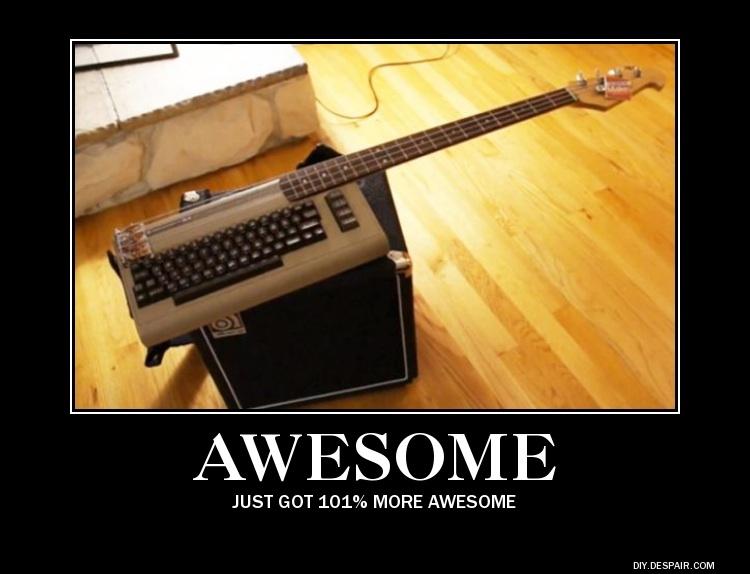 Awesome Commodore 64 Guitar | I'm sorry, I can't hear you over the ...