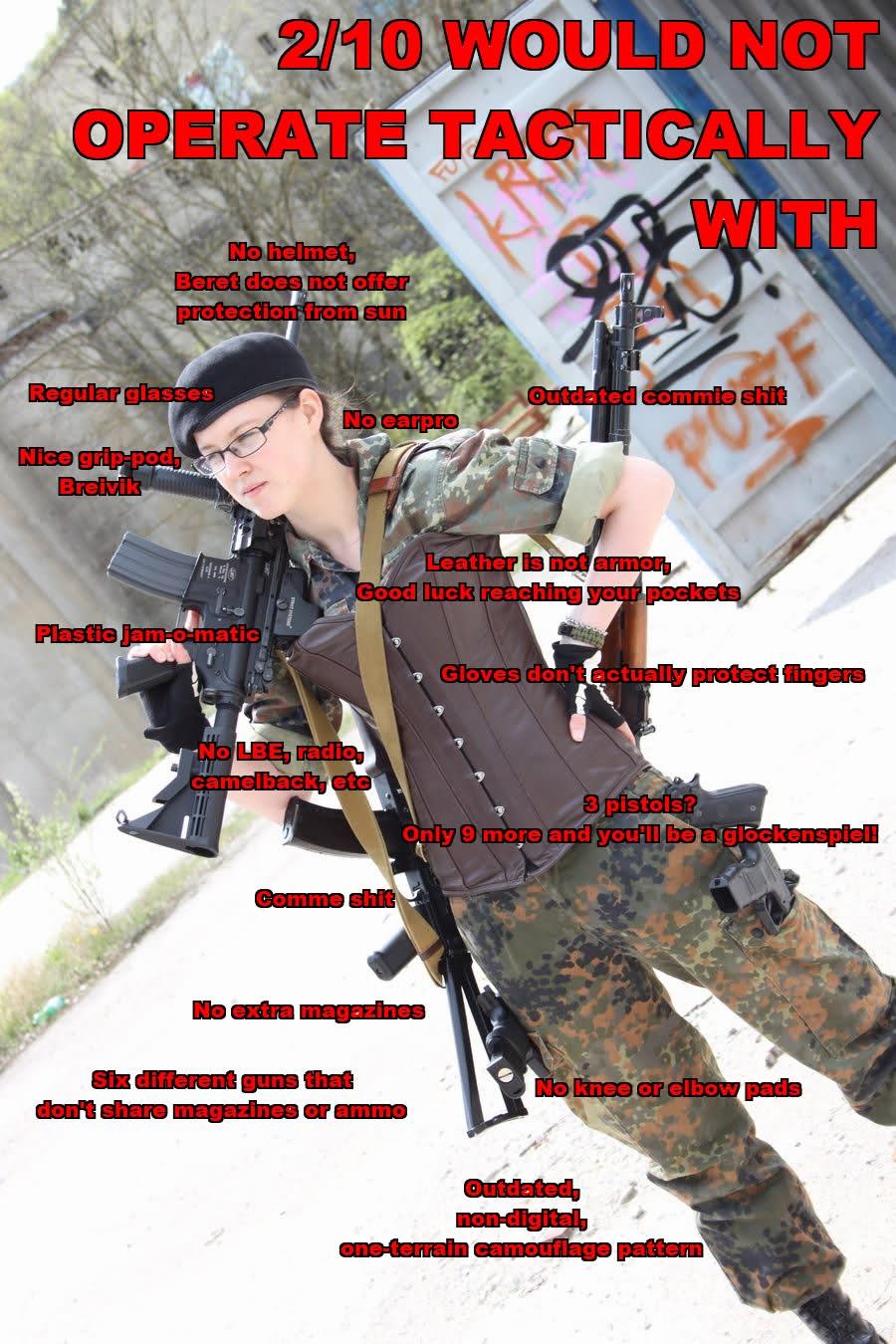 2/10 would not operate tactically with | 2/10 Would Not Bang | Know ...