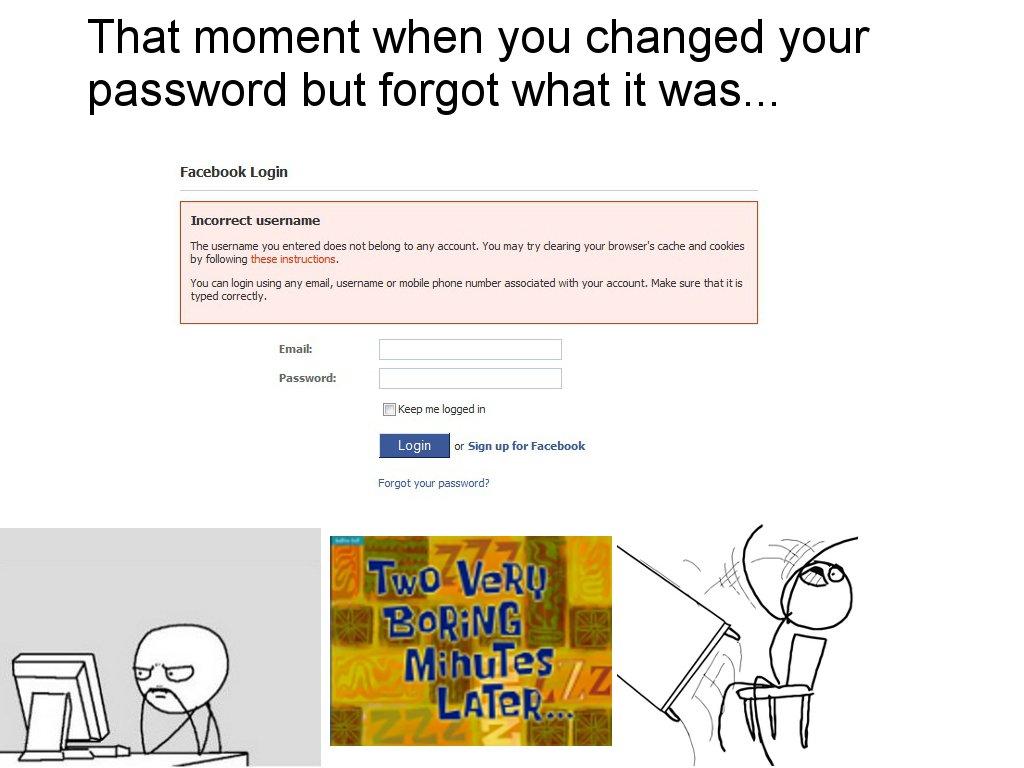 Forgot Password? | Know Your Meme