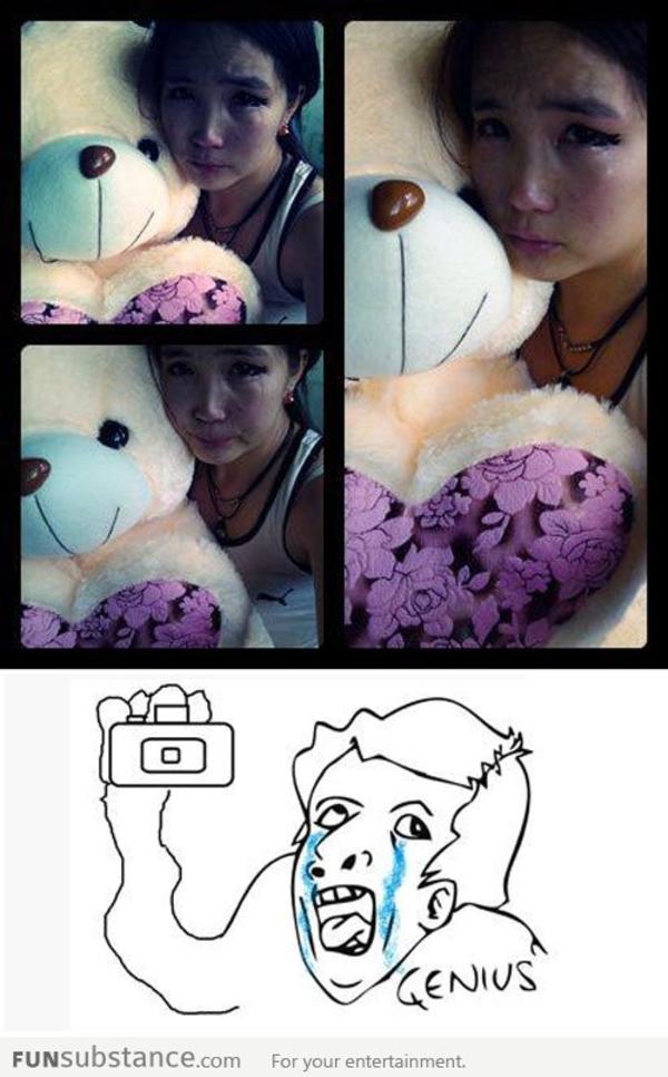 I'm crying so I must post it on Facebook | Genius | Know Your Meme