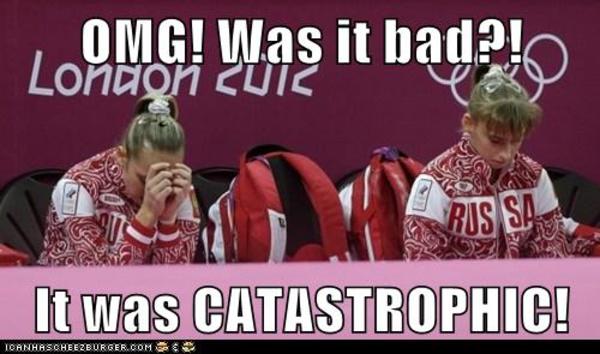 Tim Daggett reacts to Russian Gymnast at 2012 Olympics | Know Your Meme