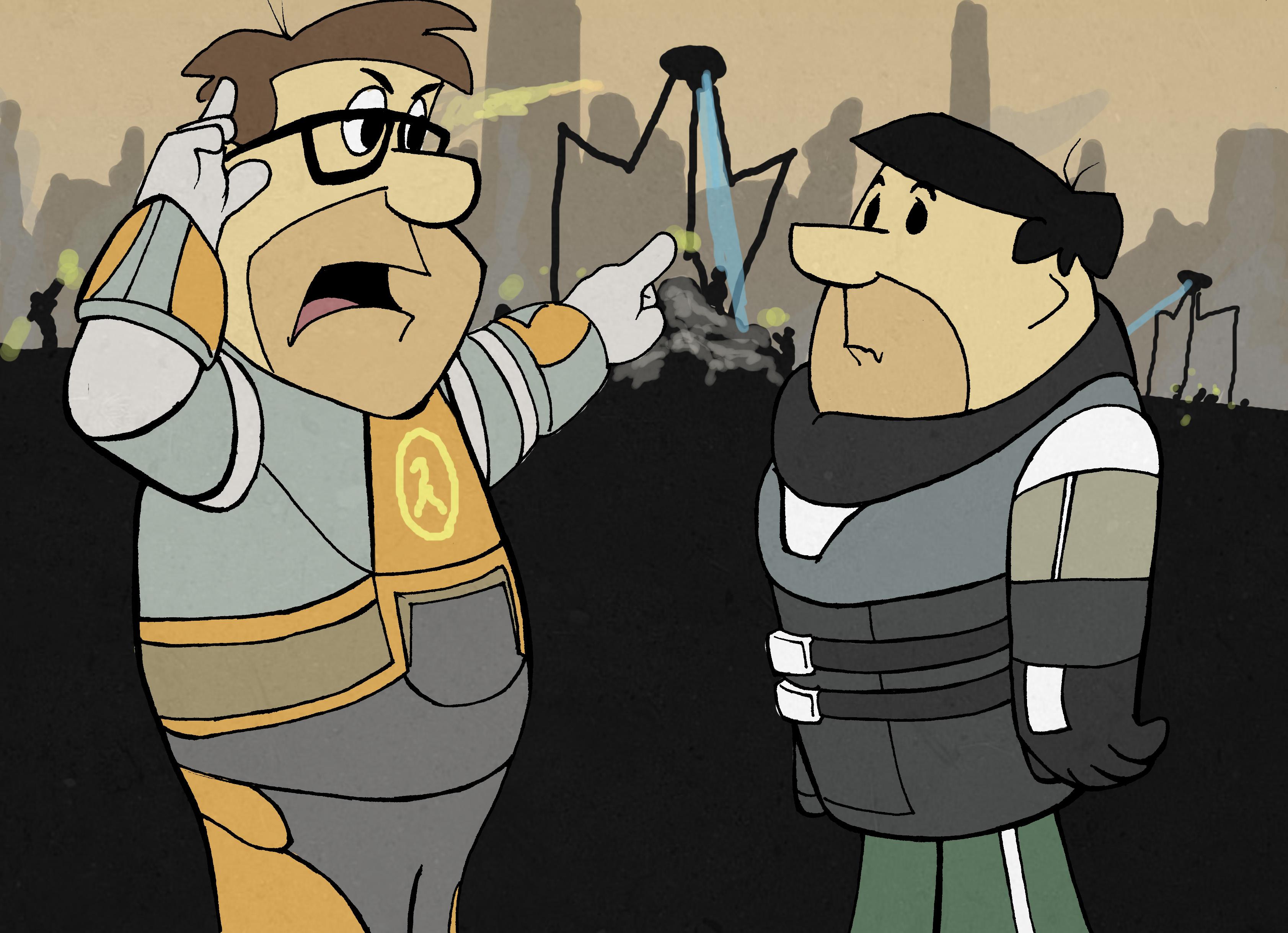 Barney, my rebels! | Half-Life | Know Your Meme