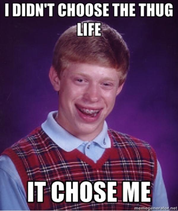 [Image - 368002] | I Didn't Choose The Thug Life, The Thug Life Chose ...