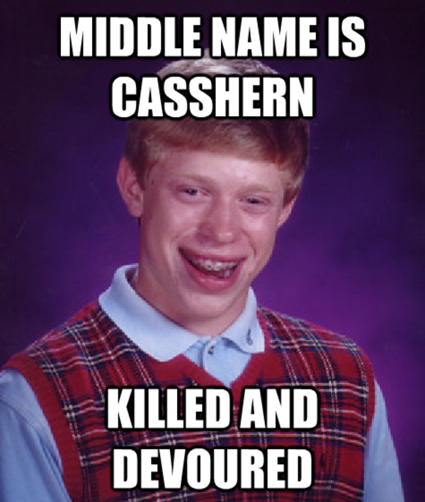[Image - 376074] | Bad Luck Brian | Know Your Meme