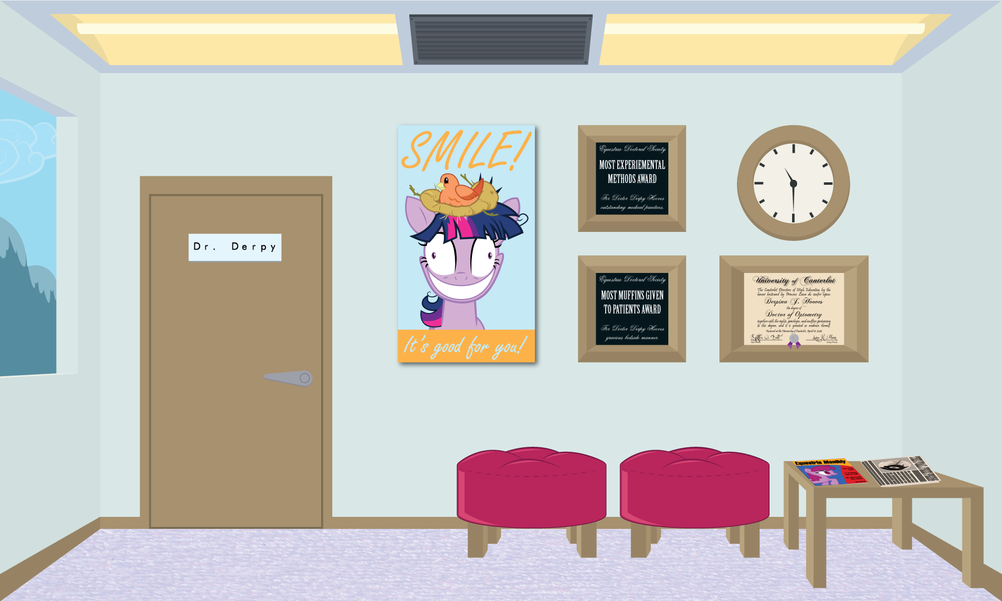 Dr. Derpy Office | My Little Pony: Friendship is Magic | Know Your Meme
