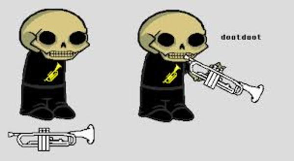 [Image - 377040] | Skull Trumpet / Doot Doot | Know Your Meme