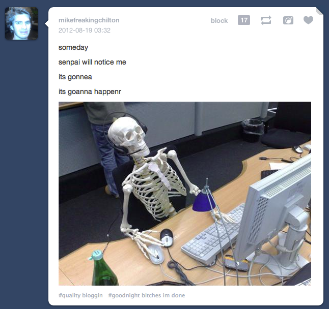[Image - 380310] | I Hope Senpai Will Notice Me | Know Your Meme