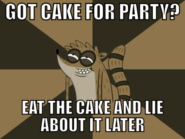 Cake | Regular Show | Know Your Meme