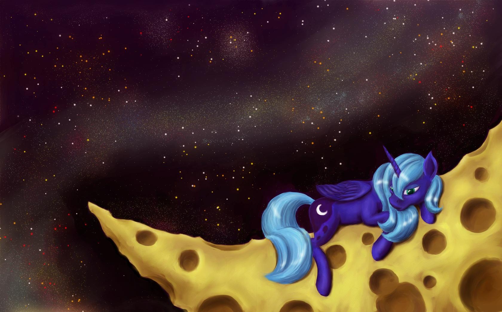 luna on the moon | My Little Pony: Friendship is Magic | Know Your Meme