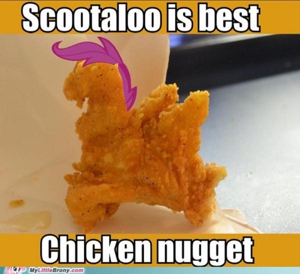 Scootaloo is best chicken nugget | My Little Pony: Friendship is Magic ...