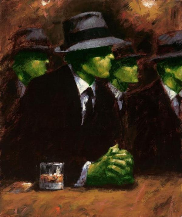 AnonArt1 | Green Anon / Old Anonymous | Know Your Meme