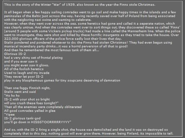 how the fins stole Christmas | IS2 is GREATEST Tank | Know Your Meme