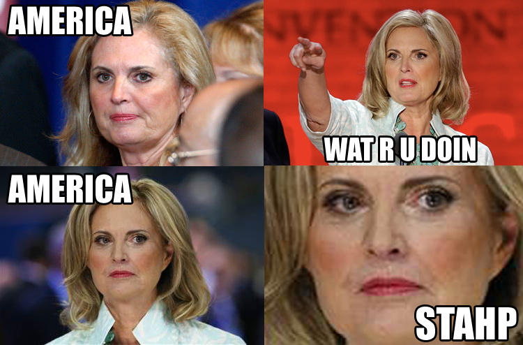 Ann Romney says, "Stop it." | Stahp | Know Your Meme
