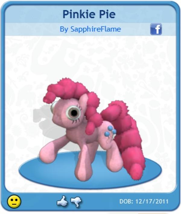 Spore Pinkie Pie Pony Model | My Little Pony: Friendship is Magic ...