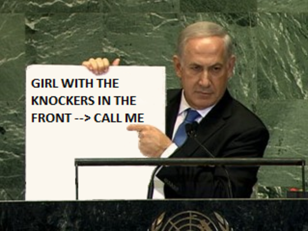 knockers | Netanyahu's Cartoon Bomb | Know Your Meme
