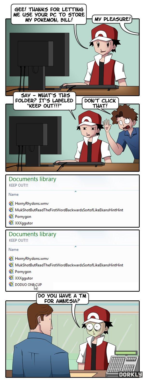 The Horrors of Bill's PC | Pokémon | Know Your Meme