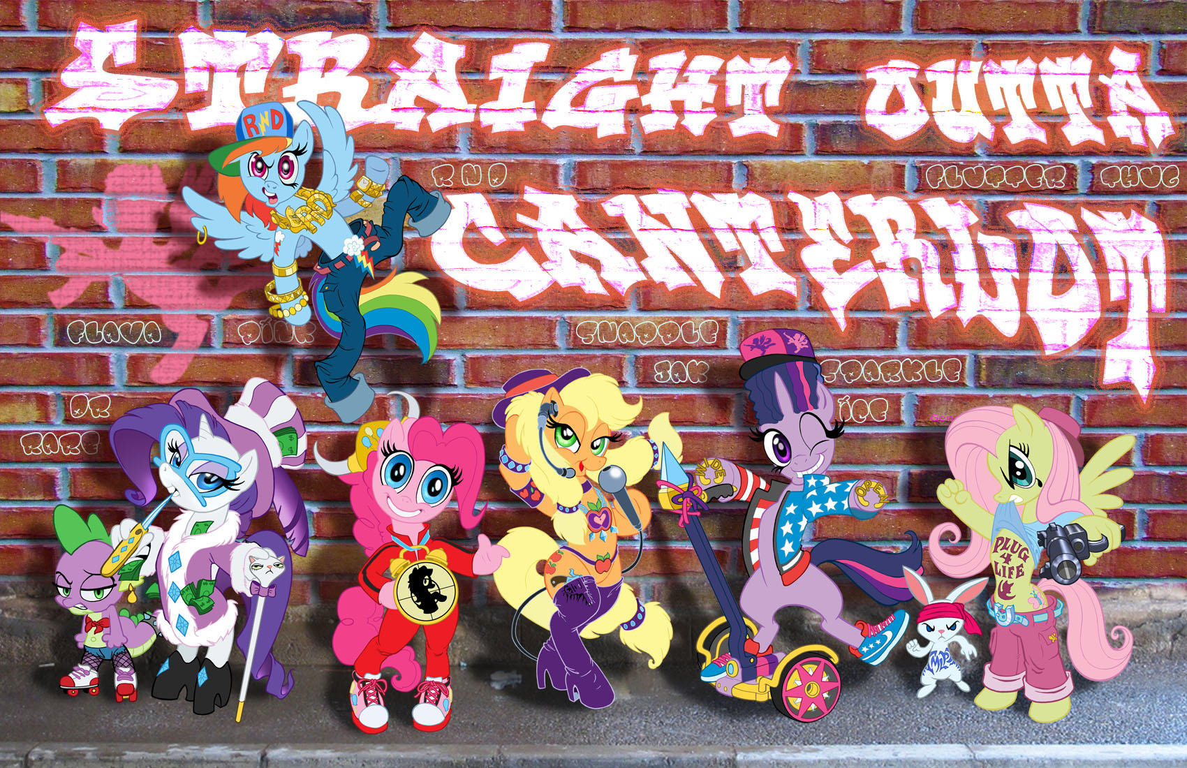 My Little Pwnie: Gangsta Is Magic | My Little Pony: Friendship is Magic ...