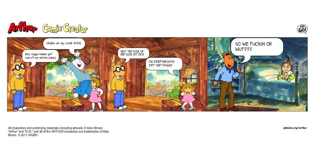 Well hey what a wonderful kind of.....sheit | Arthur Comic Creator ...
