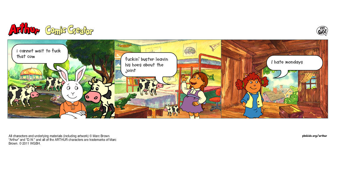 [Image - 412308] | Arthur Comic Creator | Know Your Meme