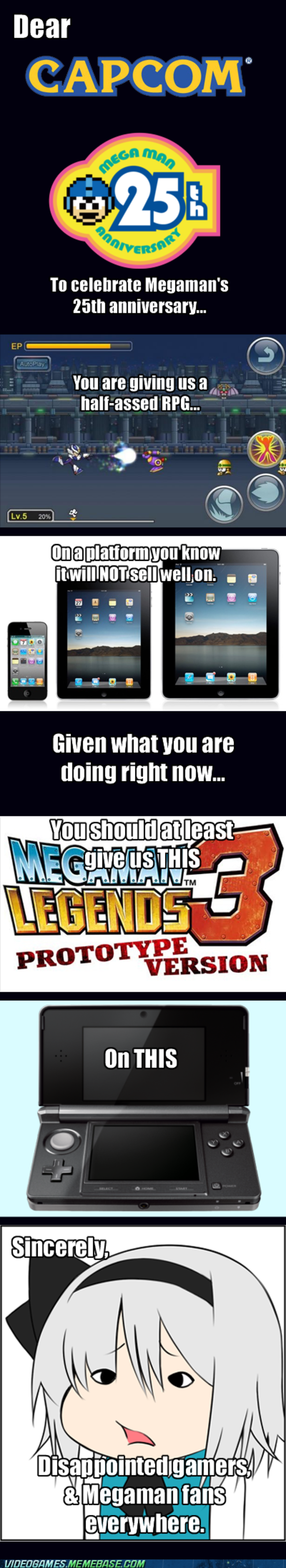 Dear Scambag Capcom | Legends Never Die | Know Your Meme