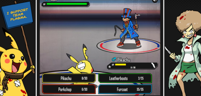 [Image - 414735] | Pokémon Black and Blue / PETA Pokémon Parody | Know ...