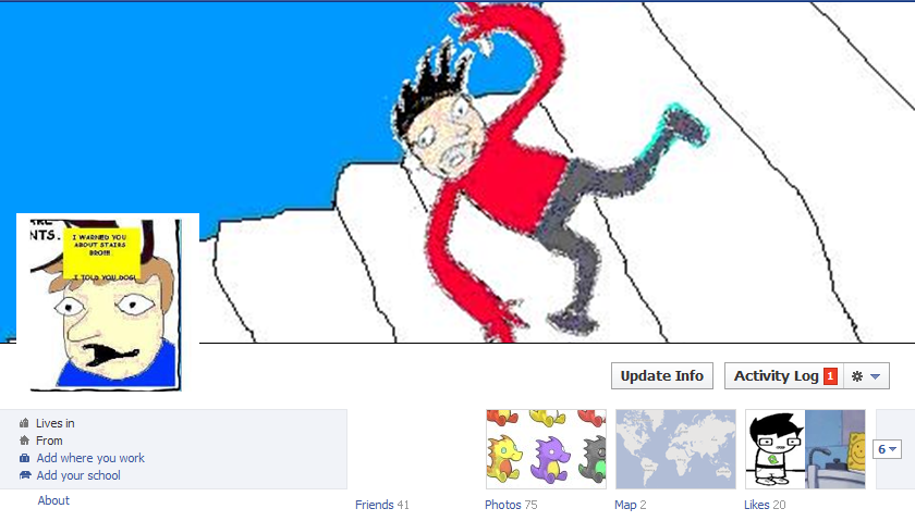 it had to be done | Facebook Timeline Covers | Know Your Meme