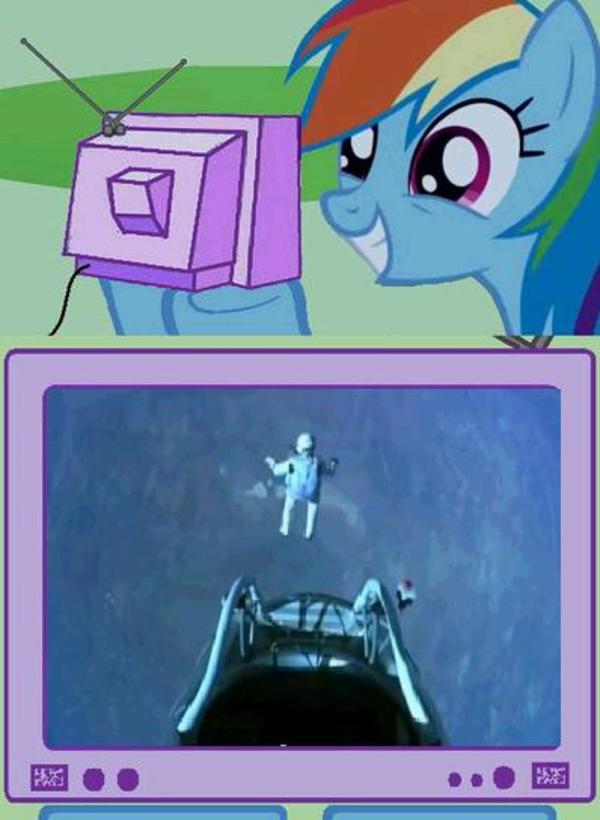 Freefall from the Edge of Space | My Little Pony: Friendship is Magic ...