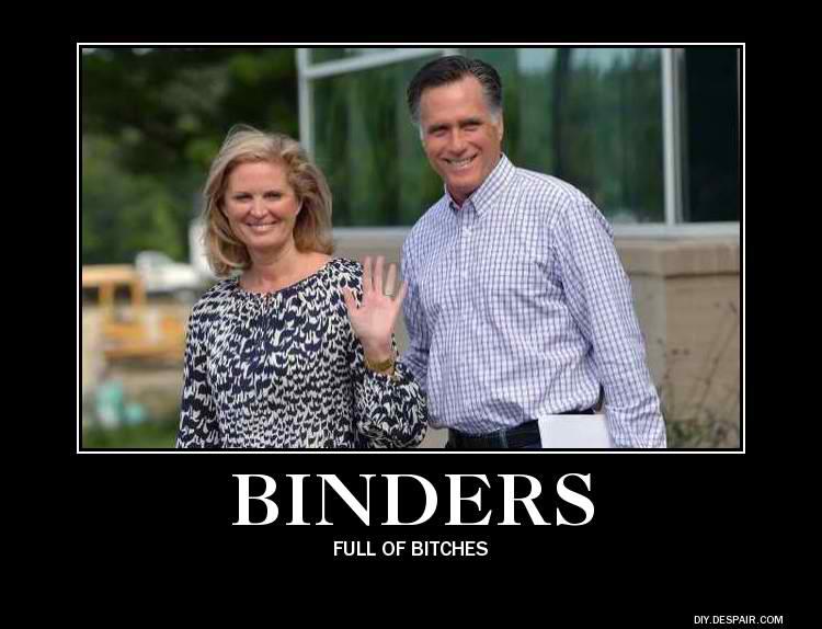 Binders | Binders Full of Women | Know Your Meme
