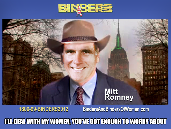 Binders & Binders | Binders Full of Women | Know Your Meme