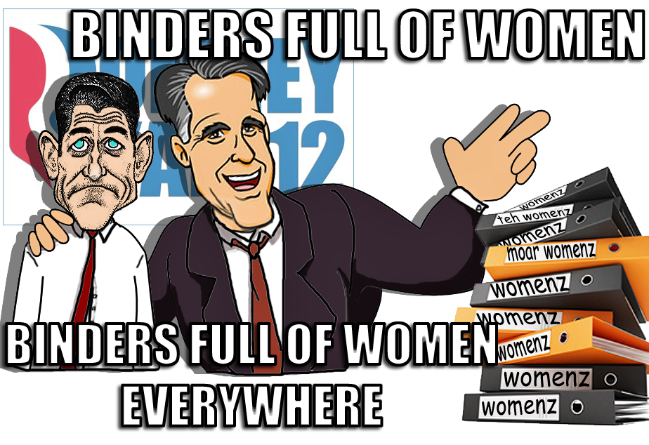 Binders Full of Women | X, X Everywhere | Know Your Meme
