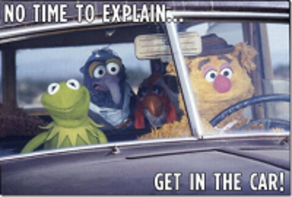 [Image - 420484] | There's No Time To Explain | Know Your Meme