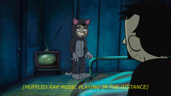 Muffled Rap Music Playing In The Distance Gif