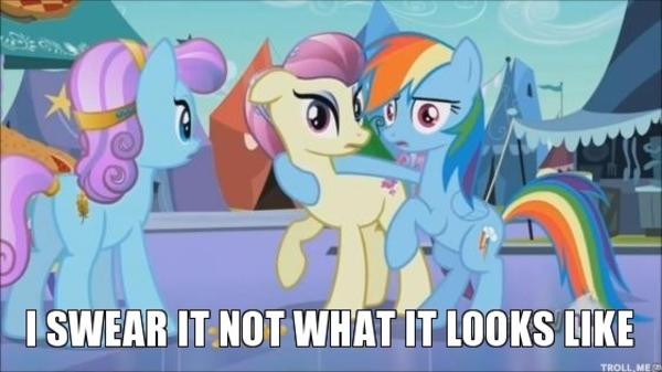 I swear it not what it looks like | My Little Pony: Friendship is Magic ...