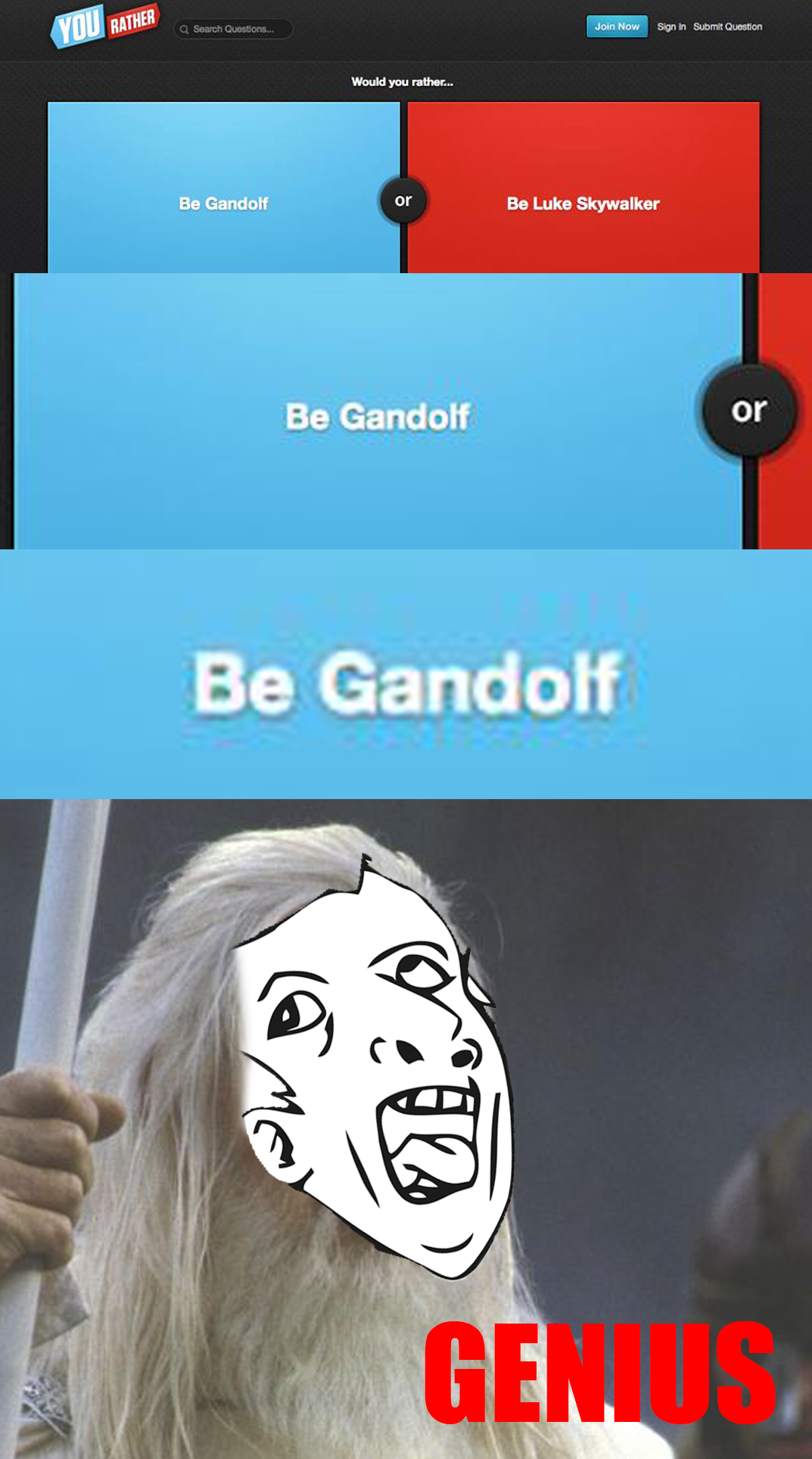 Gandolf the who | Genius | Know Your Meme