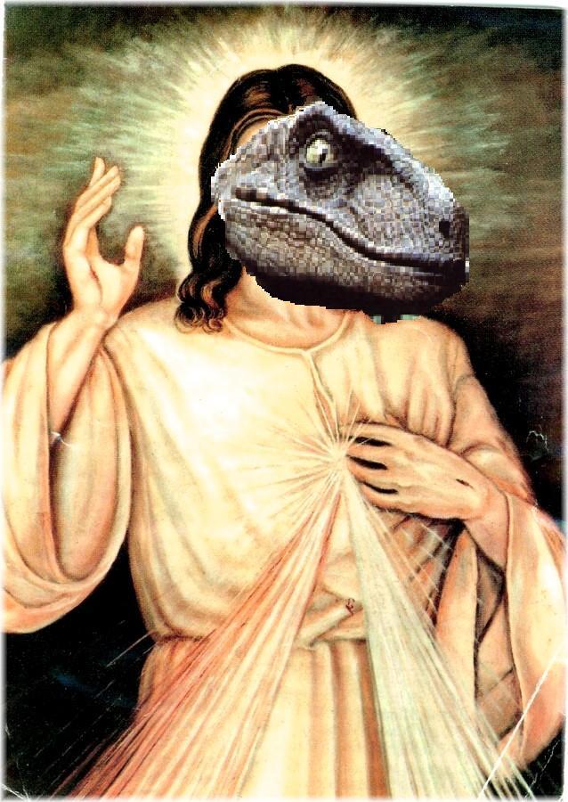 Raptor Jesus | Raptor Jesus | Know Your Meme