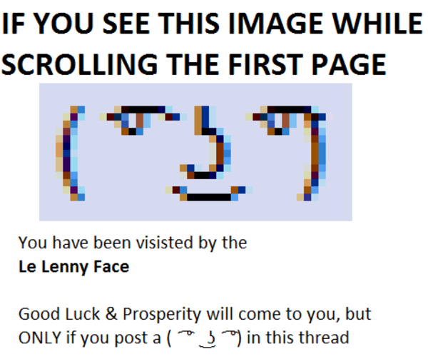 [Image - 439663] | ( ͡° ͜ʖ ͡°) / Lenny Face | Know Your Meme